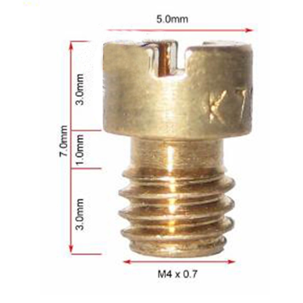 10x Round Head Main Jets Kit for PWK OKO CVK Carbu... – Grandado