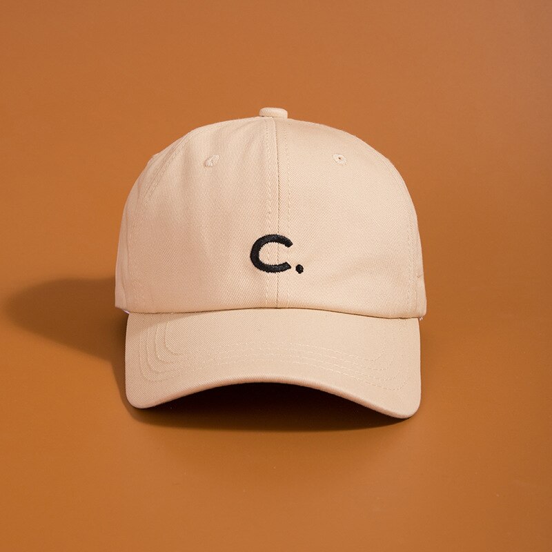 Kleur Retro Cap Letter C Baseball Cap Verkoop Grad... – Grandado