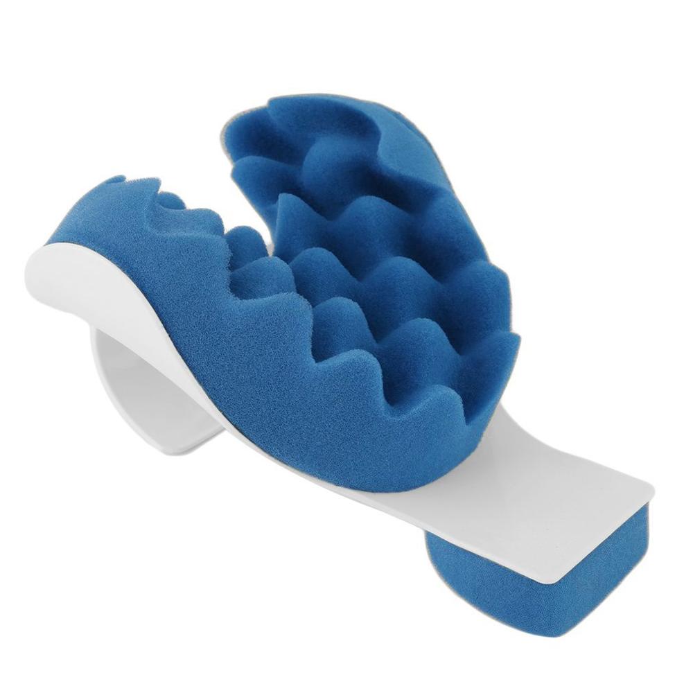 Neck Support Blue Sponge+Plastic Releases Muscle T... – Vicedeal