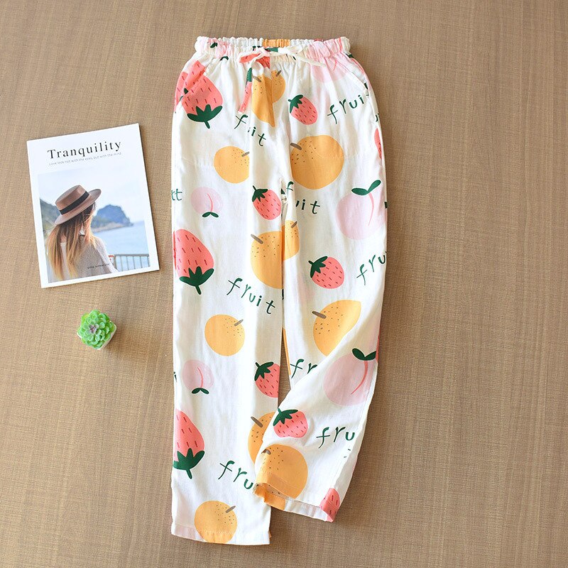 Fdfklak Women's Home Pants Cotton Nightie Long... – Vicedeal