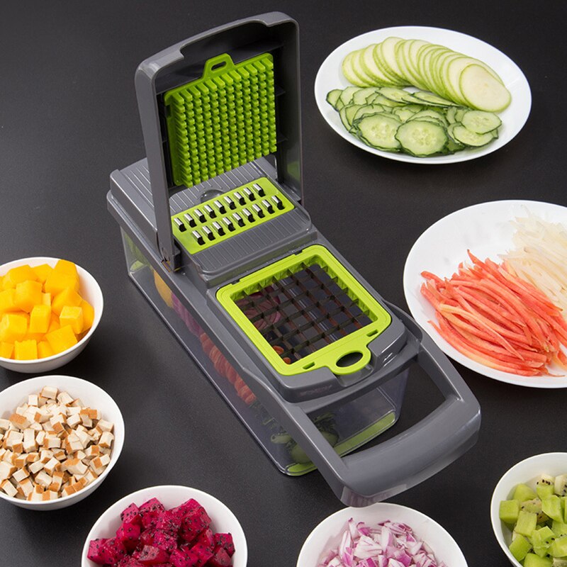 5 in 1 Lebensmittel Gemüse Salat Obst Schäler Cutt... – Grandado