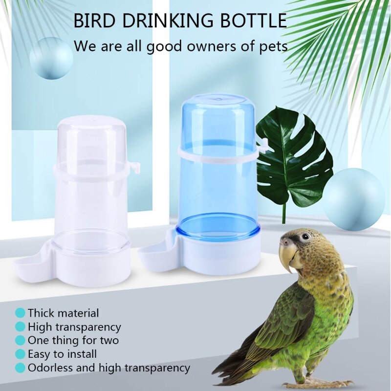 2Pcs Parakeet Water Dispenser No Mess Parrot Feede... – Grandado
