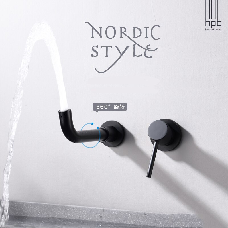 HPB bathroom wall outlet single handle wall mounte... – Vicedeal