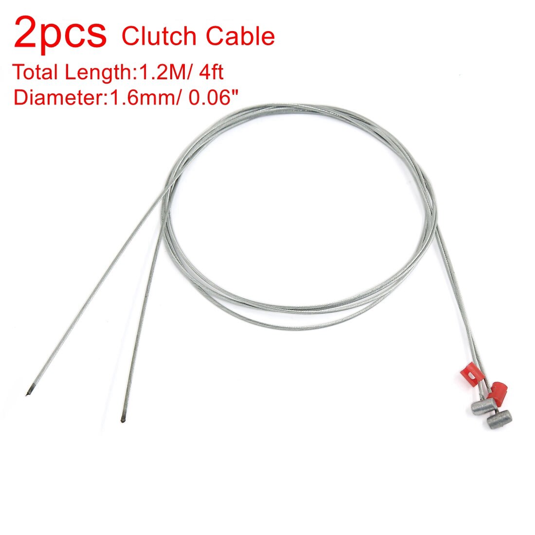 Universal Front Rear Brake Steel Cable Wire 1.8M 2... – Grandado