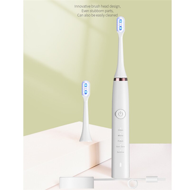 Luminous 8LED Lamp Bead Electric Toothbrush Blue L... – Vicedeal