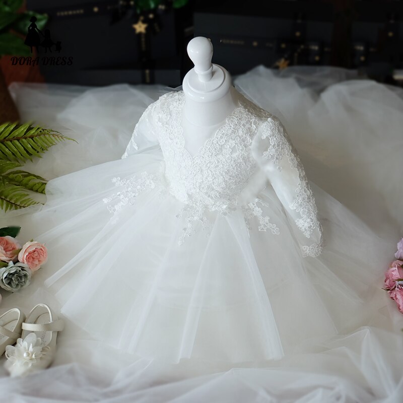 Baby Meisjes Princess Dress Lange Mouwen 1st Jaar ... – Grandado