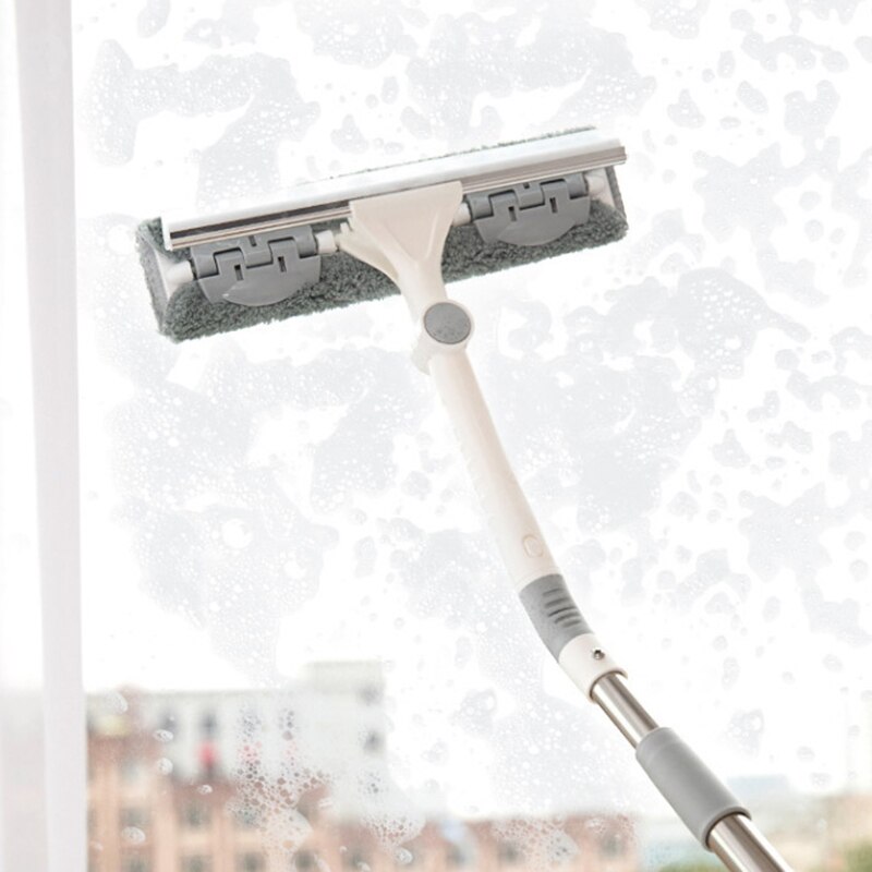 Window Cleaner 2 In 1 Telescopic Long Handle Glass... – Grandado