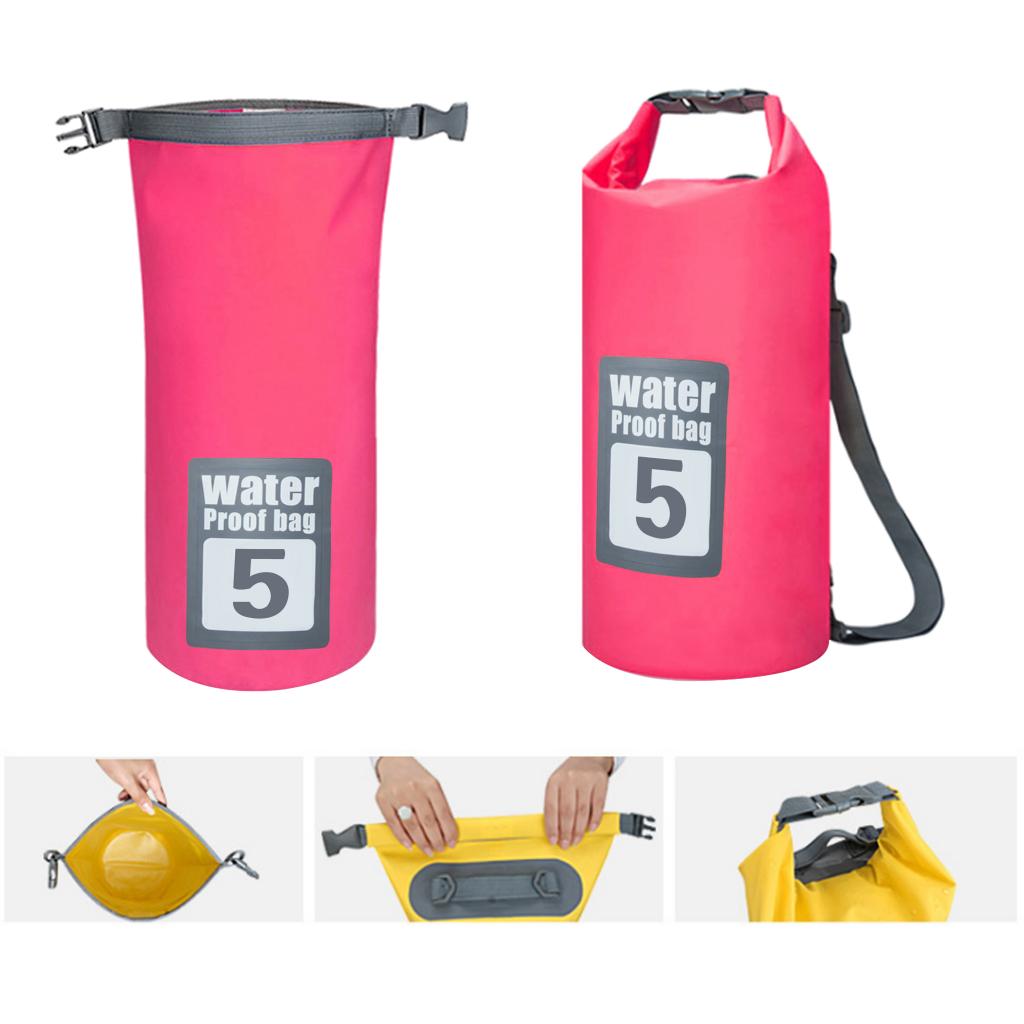 PVC Waterproof Dry Bag Camping Fishing Dry Sack Ba... – Grandado