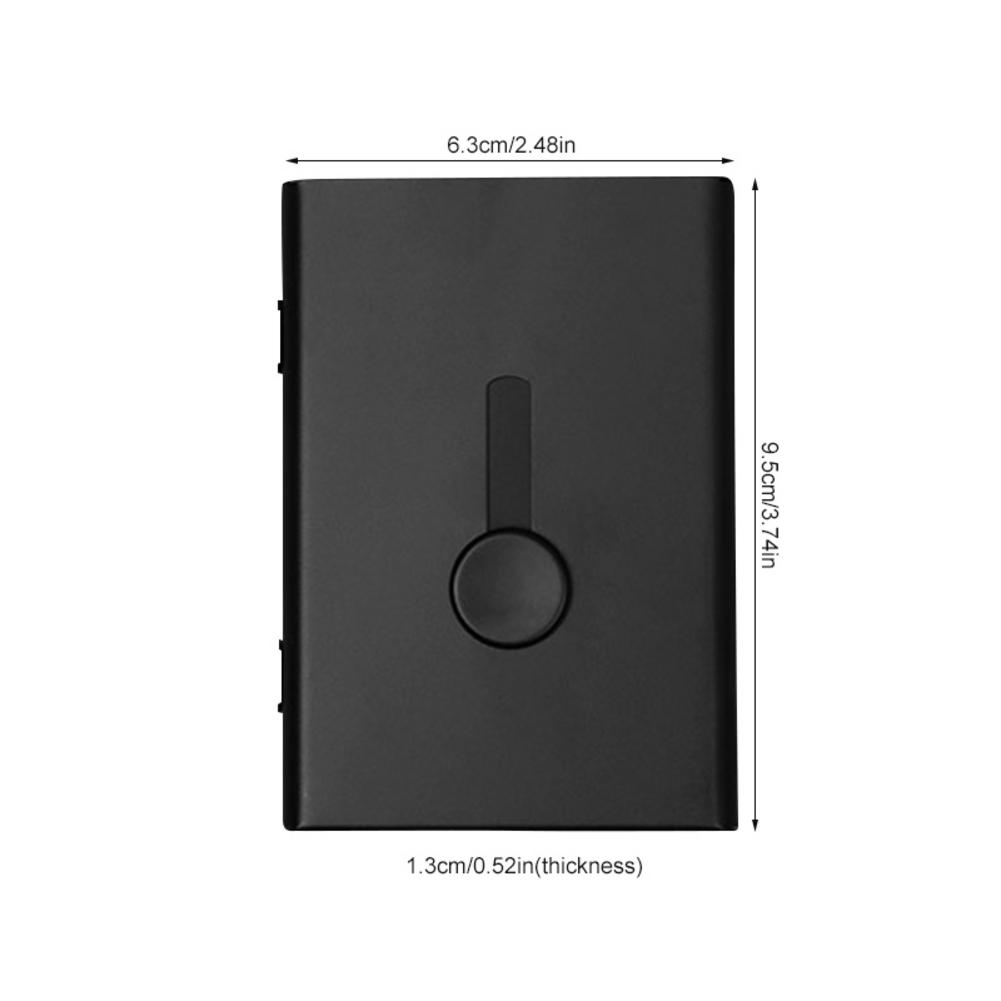 Ultra Thin Sliding Stainless Steel ID Card Holders... – Vicedeal