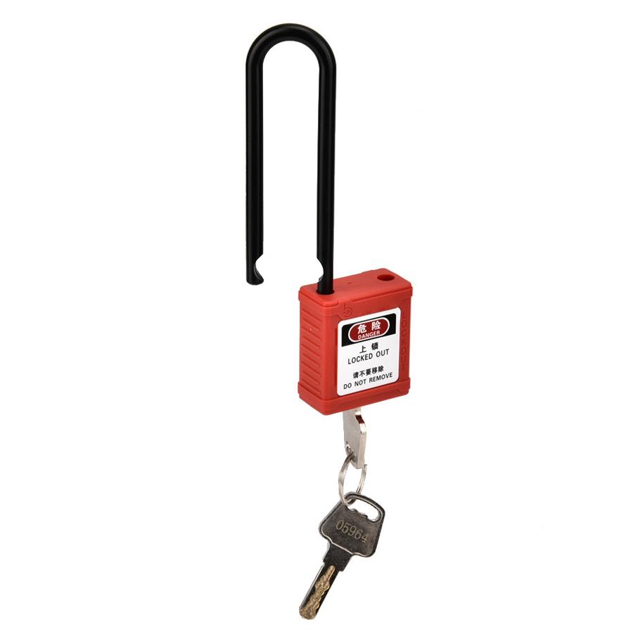 Industrial Security Long Steel Padlock Shackle Pad... – Grandado
