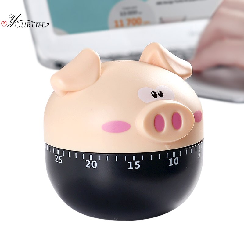 OYOURLIFE Mini Cartoon Mechanische Timer Wekker Ke... – Grandado