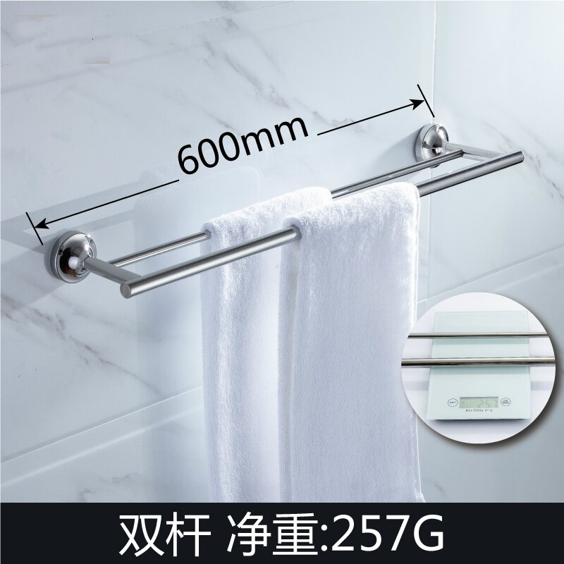 Bathroom Accessories Chrome Silver Towel Rack Stai... – Grandado