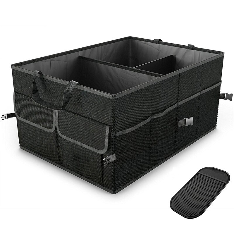 Black Car Storage Folding Collapse Bin Bag Trunk C... – Grandado