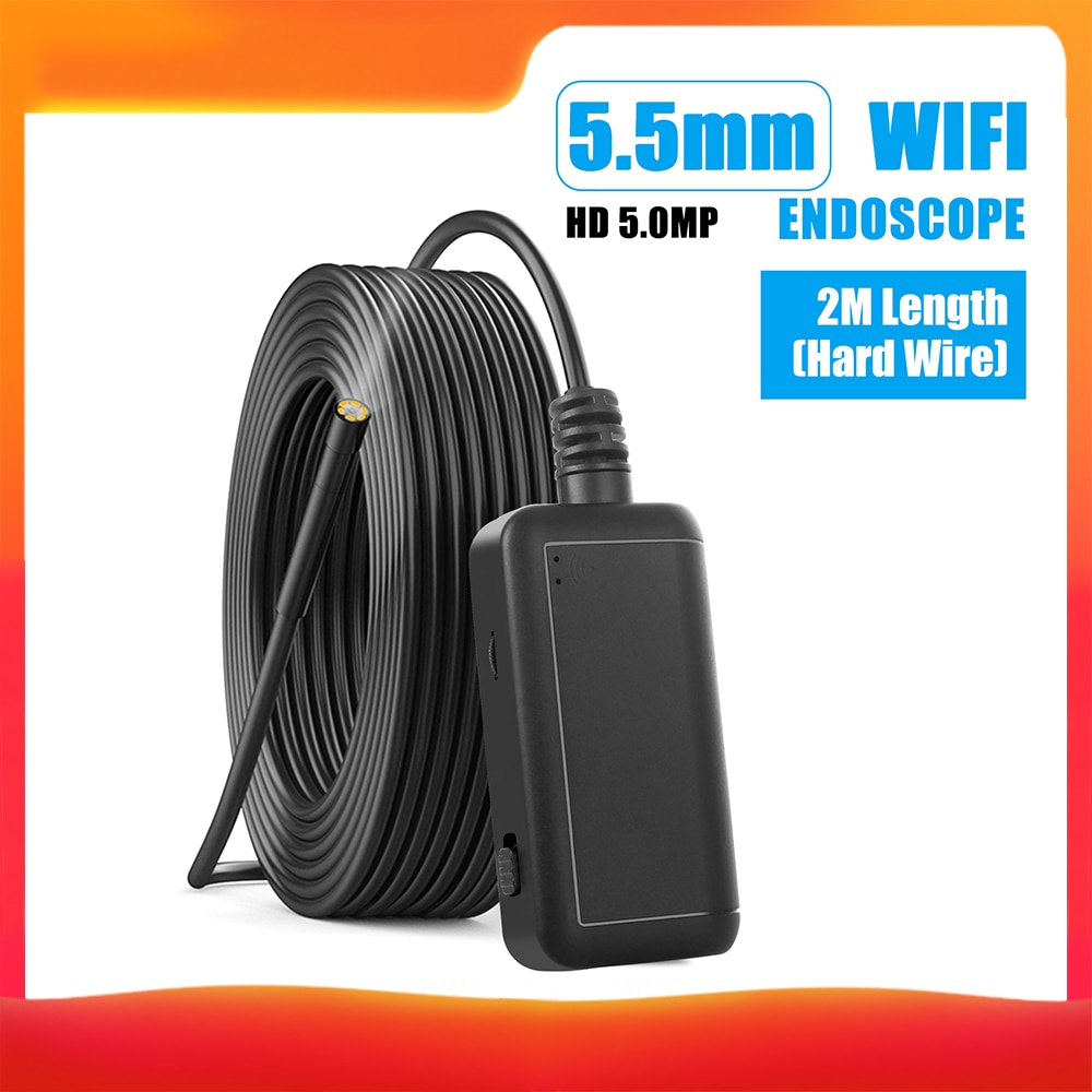 F220 5.5mm Industrial Endoscope WiFi Borescope Ins... – Vicedeal