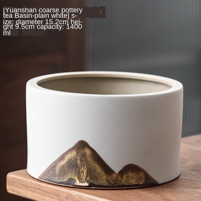 Glaze Painting Color Tea Basin bei xi Manual Stone... – Grandado