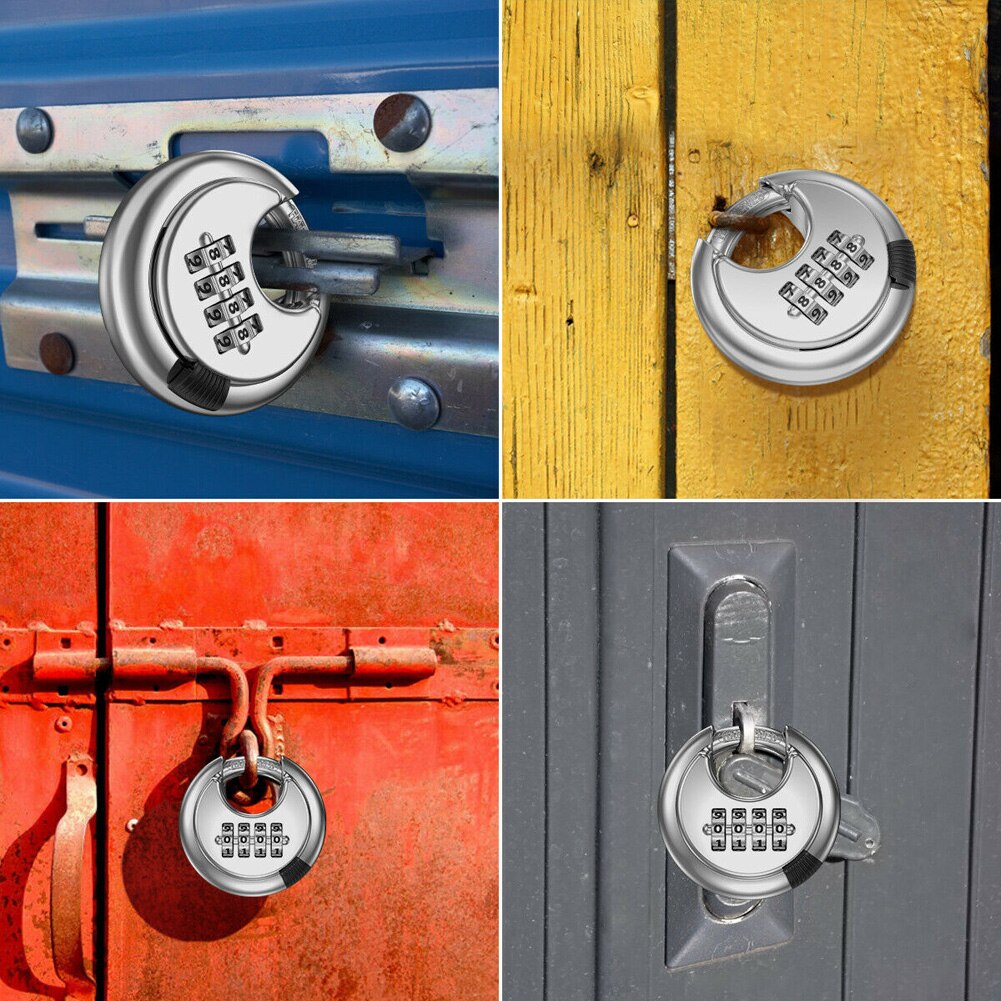 Heavy Duty 4-digit Combination Padlock Weatherproo... – Vicedeal