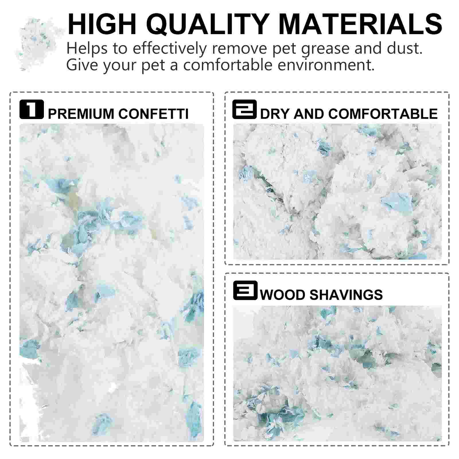 1 Bag Water Absorption Paper Sawdust Small Pet Bed... – Grandado