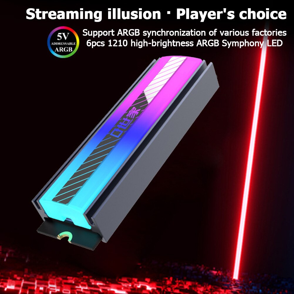 M.2 SSD Heatsink Passive Heat Computer Water Cooli... – Grandado