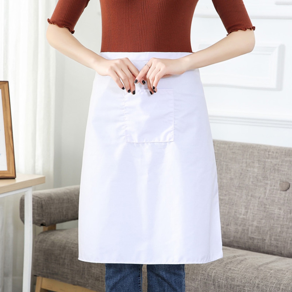 Cotton Aprons Household Kitchen Sleeveless Half Ap... – Vicedeal