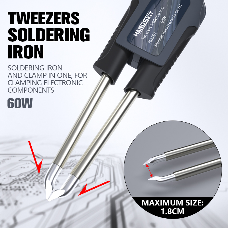 Handskit Portable Tweezers T12 Soldering Station F... – Vicedeal