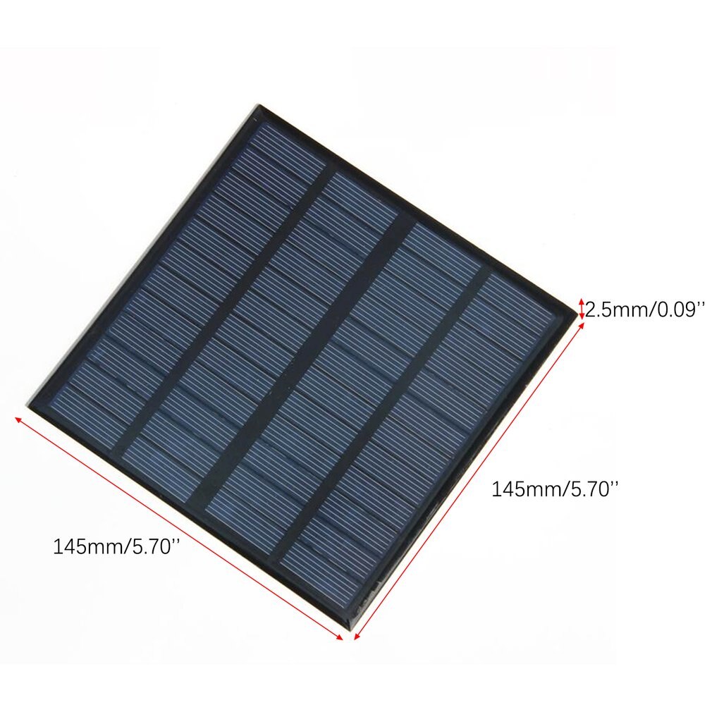 3W 12V Solar Panel Solar Epoxy Panel DIY Solar Pan... – Grandado