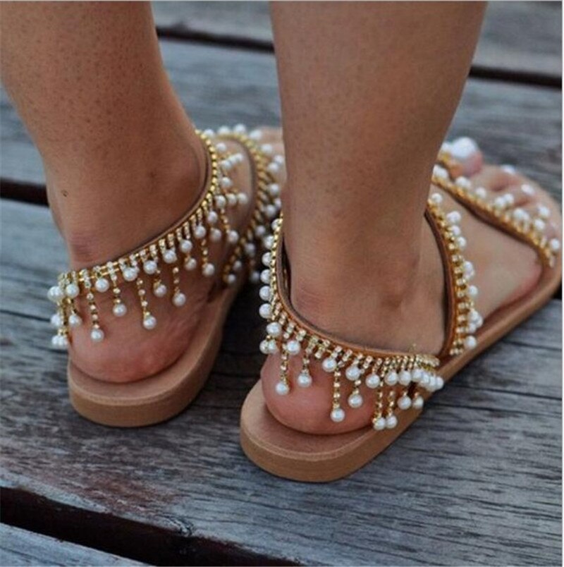 Corporis big size 35-43 women sandals casual cryst... – Grandado