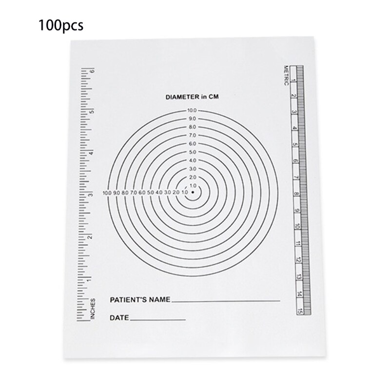 Wound Measurement Rulers 100 Pack Quick & Easy... – Grandado