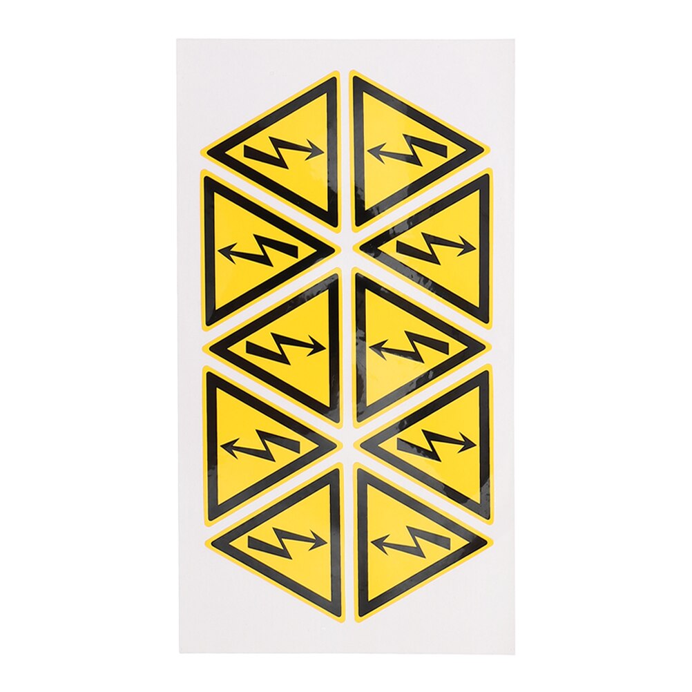 10Pcs Warning Label Warning Sticker Electric Shock... – Vicedeal