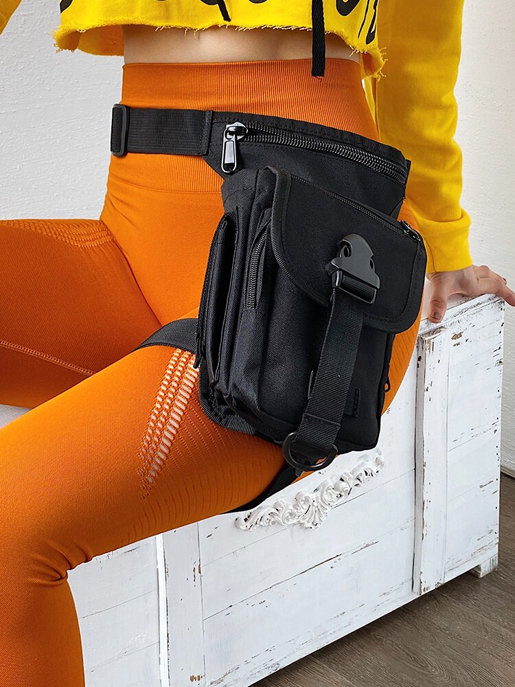 Nylon Women Leg Bag Multifunction Casual Sling Sho... – Vicedeal