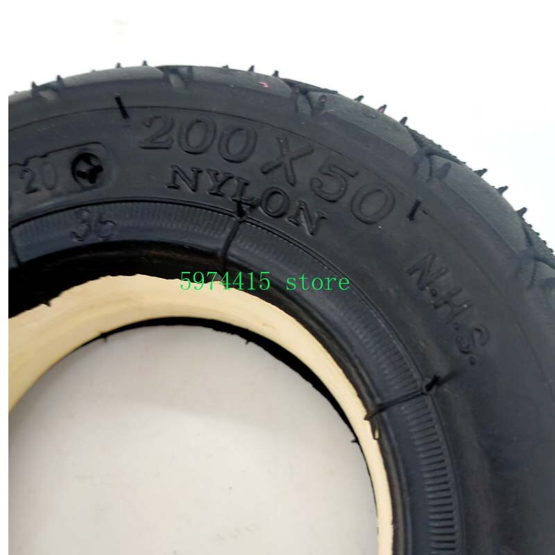 200x50 Tire 8x2 PU Filled Solid 8 Inch Tyres fits ... – Vicedeal