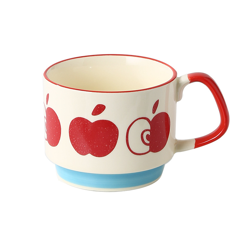 Japanese Retro Ceramic Hanging Ear Printed Coffee ... – Grandado