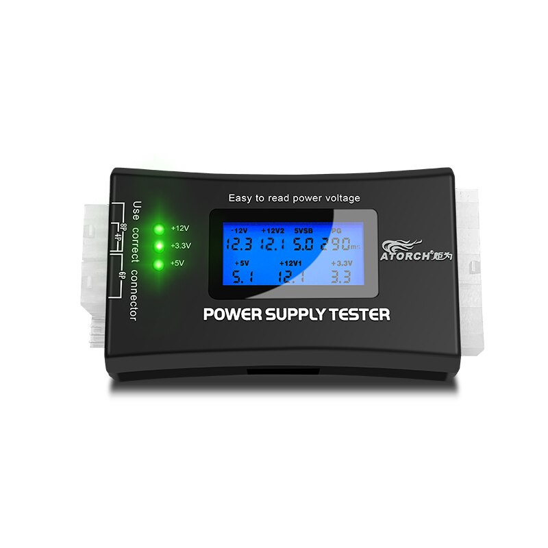 PC Computer ATX Netzteil dc Digital Voltmeter elektrische voltimetro ...