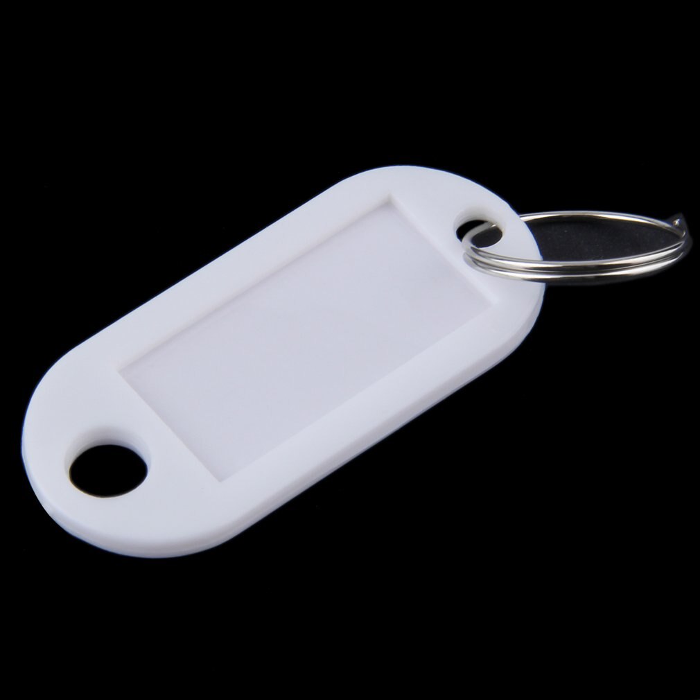 1 Pcs Plastic Cool Key Ring Tags Key Ring ID Ident... – Vicedeal