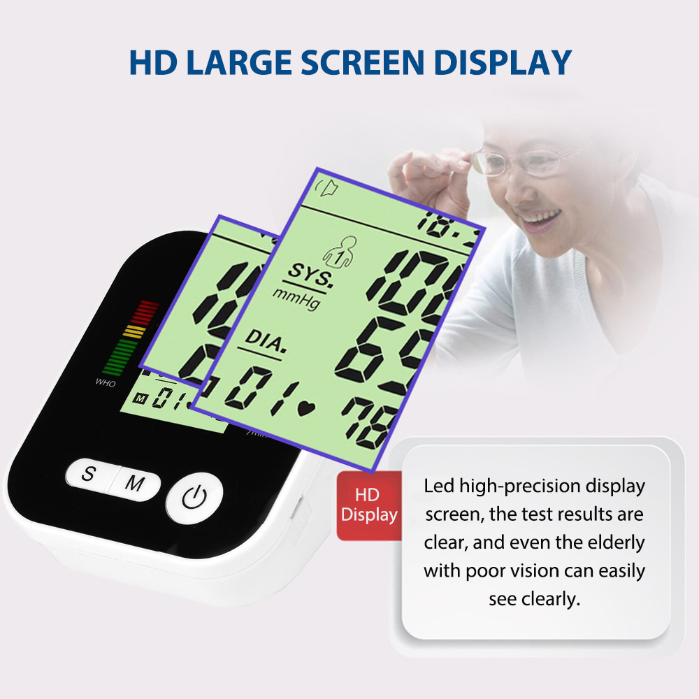 Health Arm Automatic Blood Pressure Monitor BP Sph... – Grandado