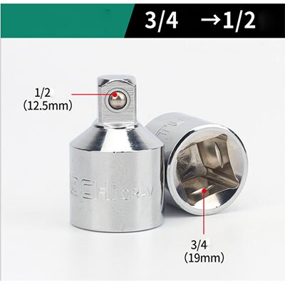 1/4 3/8 1/2 1 /3/4 inch Socket Ratchet Converter A... – Grandado