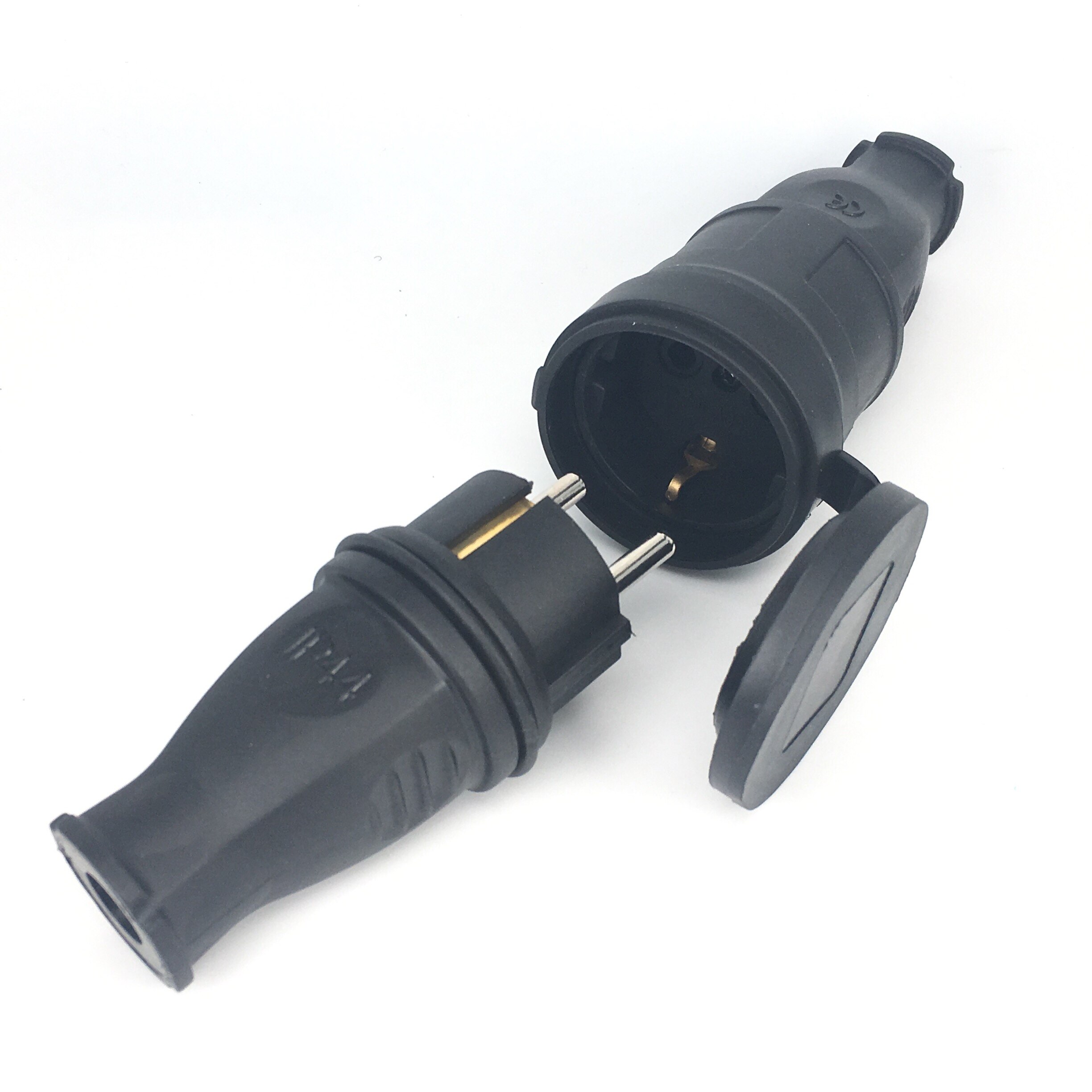 European Rubber Industrial Male or Female Plug Soc... – Grandado