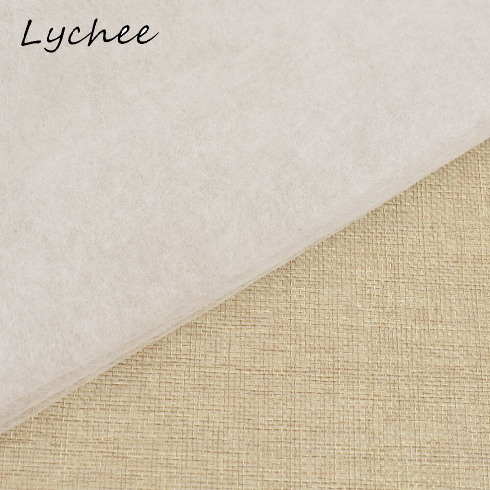 Lychee 1.1*1m Iron On Double Faced Adhesive Fabric... – Grandado