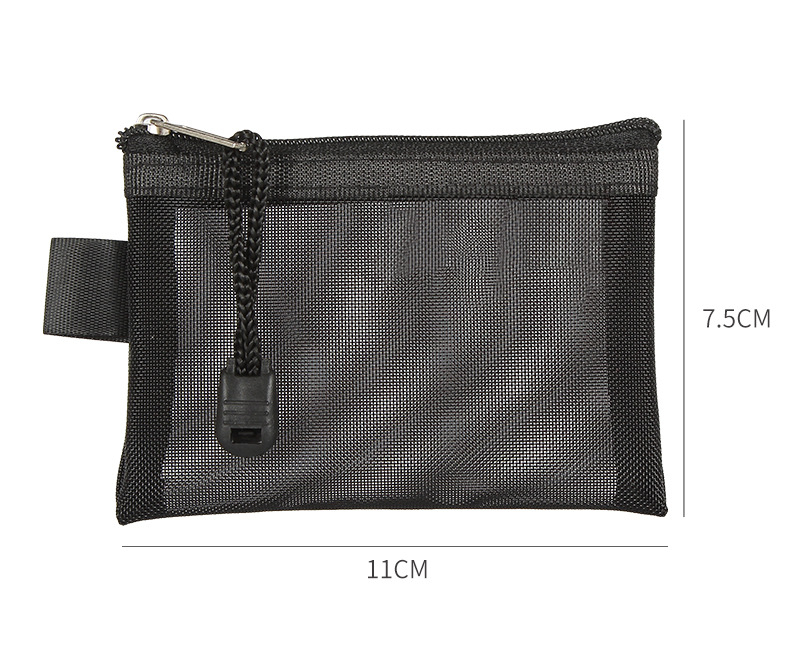 Mini Transparent Coin Purse Nylon Mesh Credit Card... – Grandado