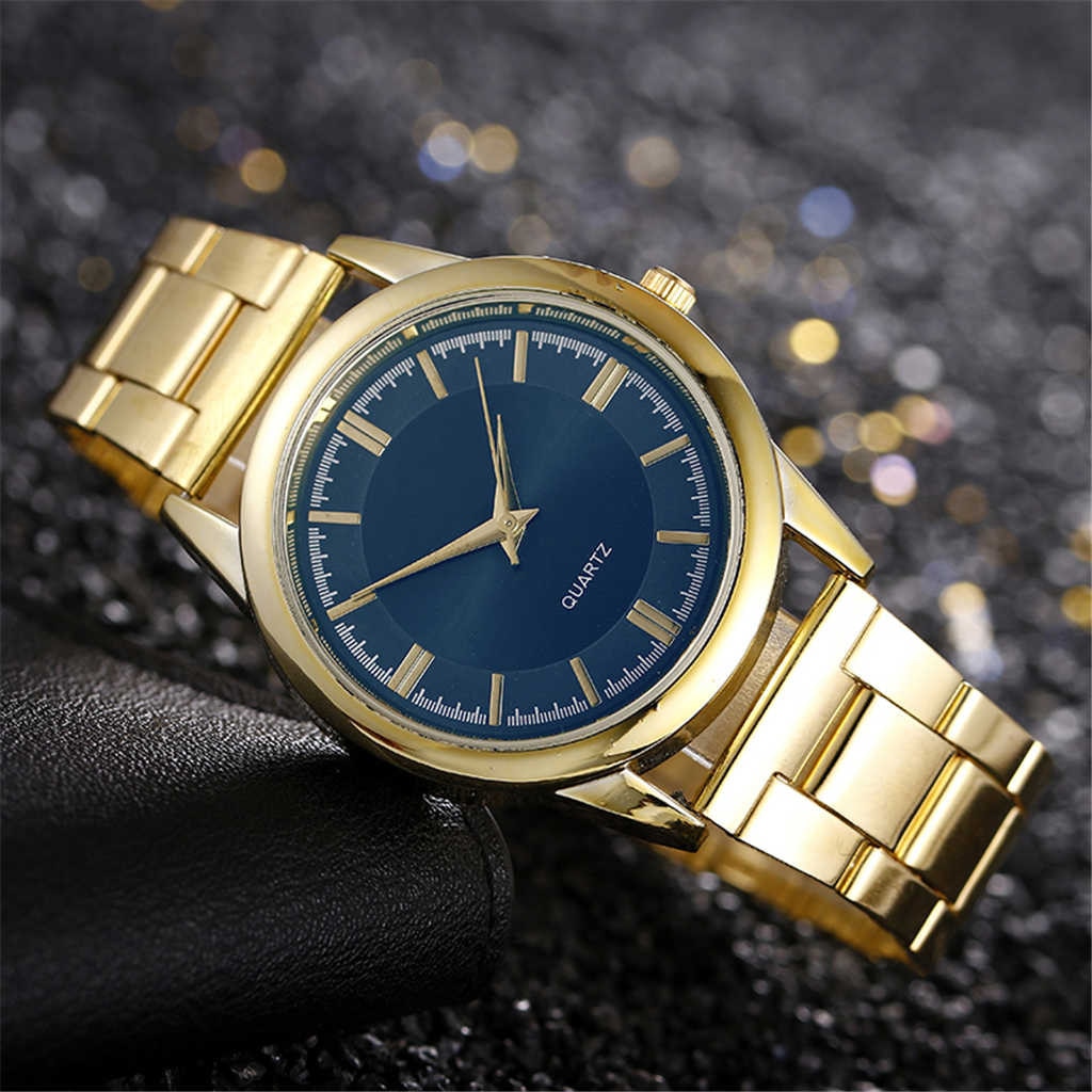 relogios masculinos men watches luxury gold Stainl... – Grandado
