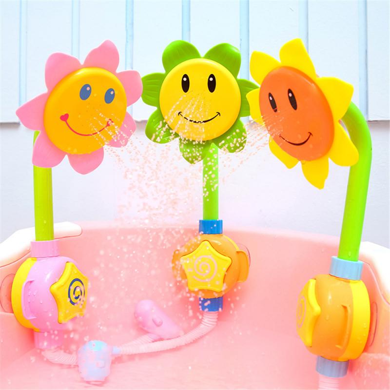 Baby Lustige Wasser Bad Spielzeug Sunflower Wasser... – Vicedeal Baby Lustige Wasser Bad Spielzeug Sunflower Wasser... – Vicedeal
