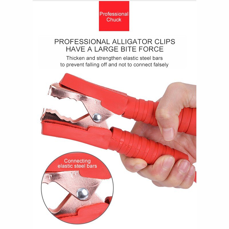 4M 2000 AMP Emergency Power Start Cable Booster Ju... – Grandado