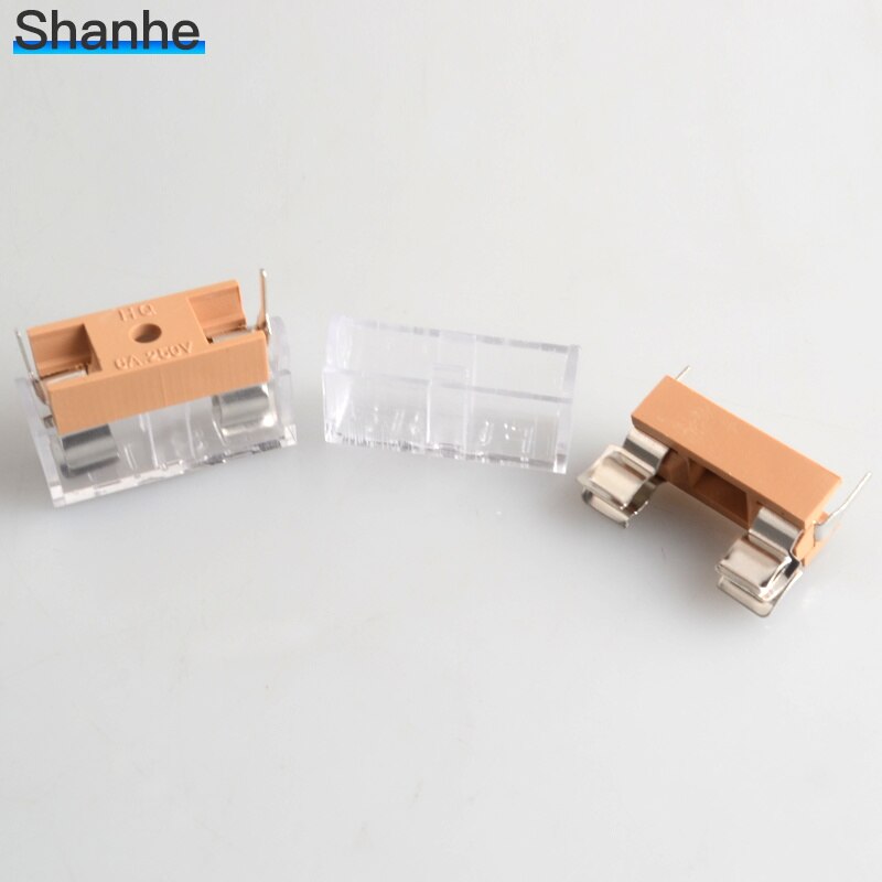 Panel Mount PCB Fuse Holder Case w Cover 5x20mm – Grandado
