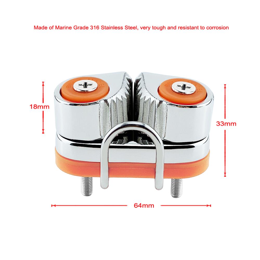 316 Stainless Steel Boat Fast Entry Cam Cleat With... – Grandado