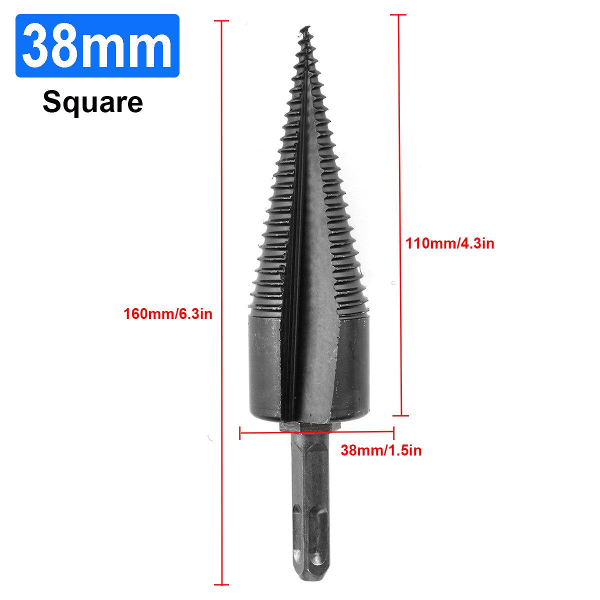 45mm High Speed Twist Drill Bit Wood Splitter Scre... – Grandado