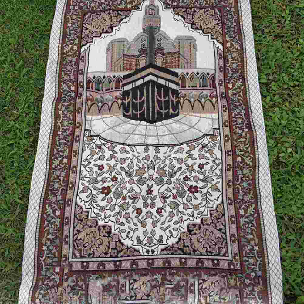 1 Pc Muslim Prayer Mat Lesser Bairam Comfortable P... – Grandado