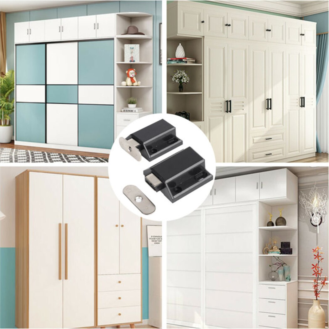 10x Push To Open Touch Release Cabinet/Cupboard Do... – Grandado