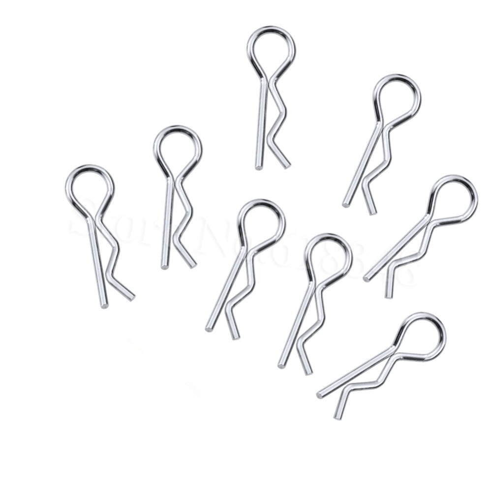 50pcs Large RC Body 1/8 Clips Pins Metal For Truck... – Grandado