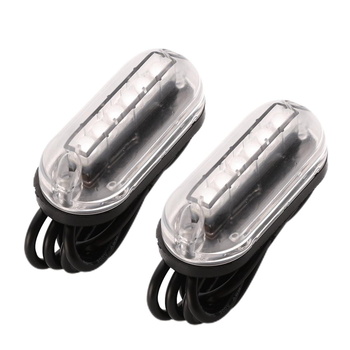 12V Blue 6LED Underwater Pontoon Boat Transom Ligh... – Grandado