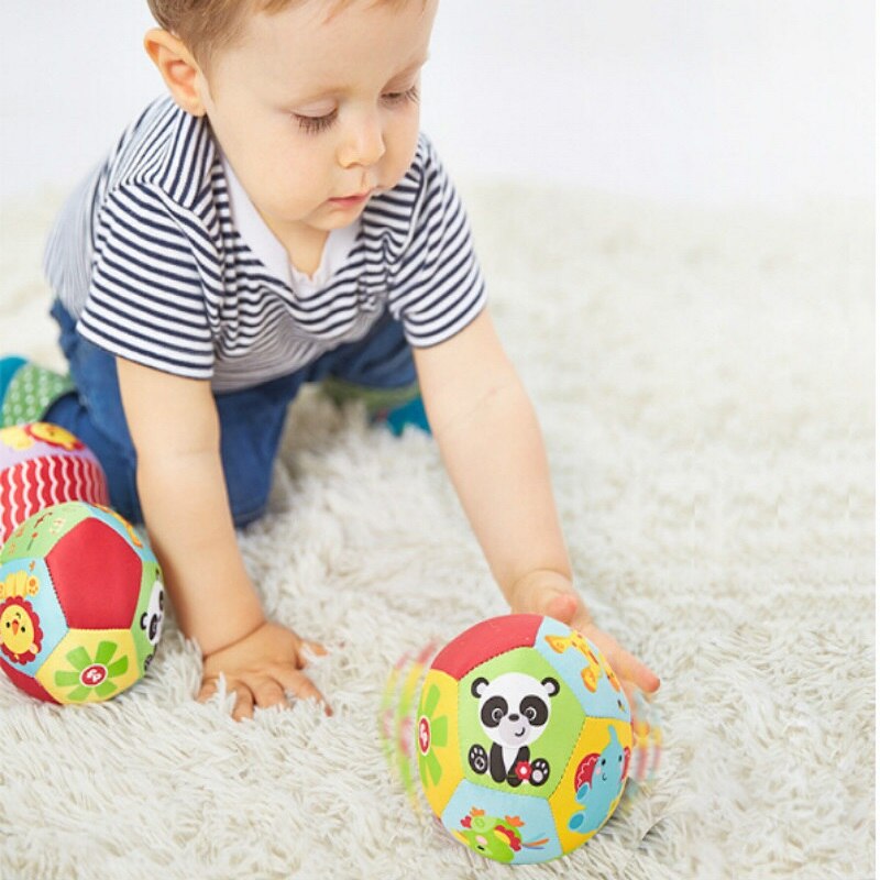 Colorful Baby Children's Ring Bell Ball Baby Cloth... – Grandado