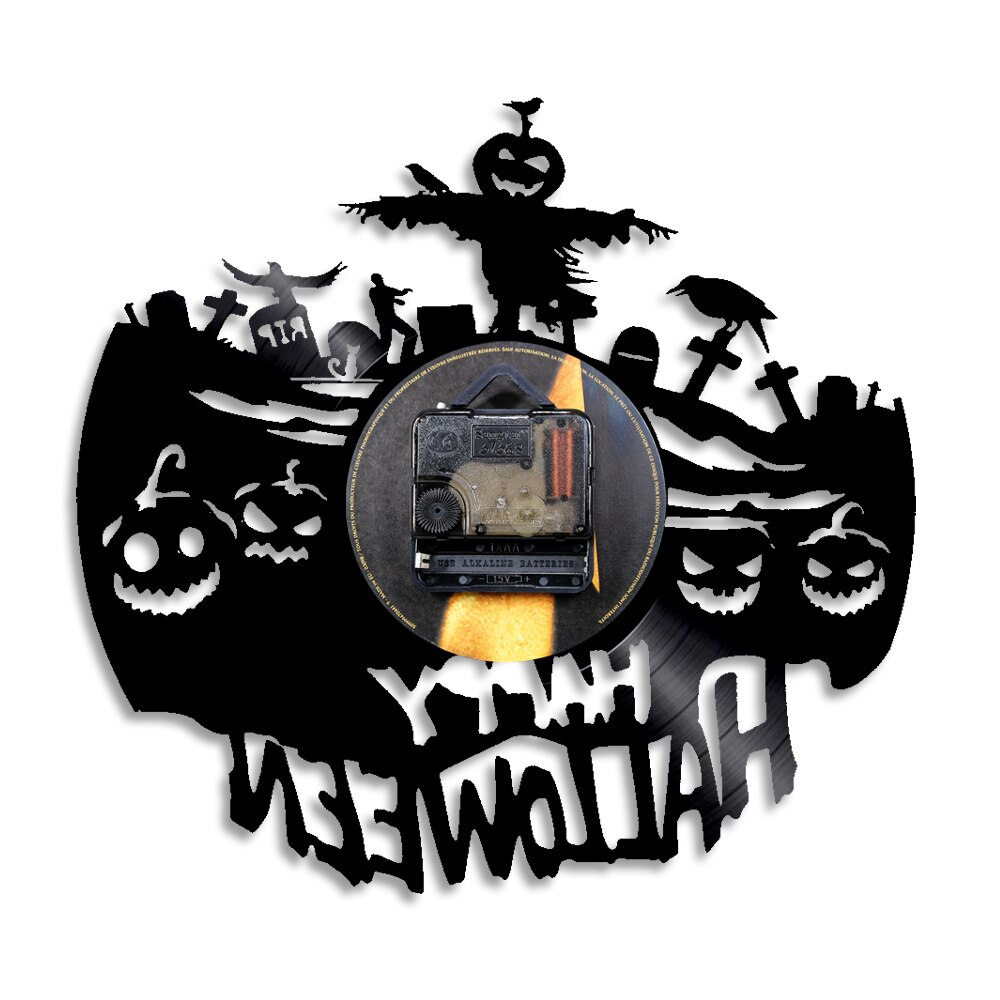 Dracula's Castle Handmade Wall Clock Halloween... – Grandado